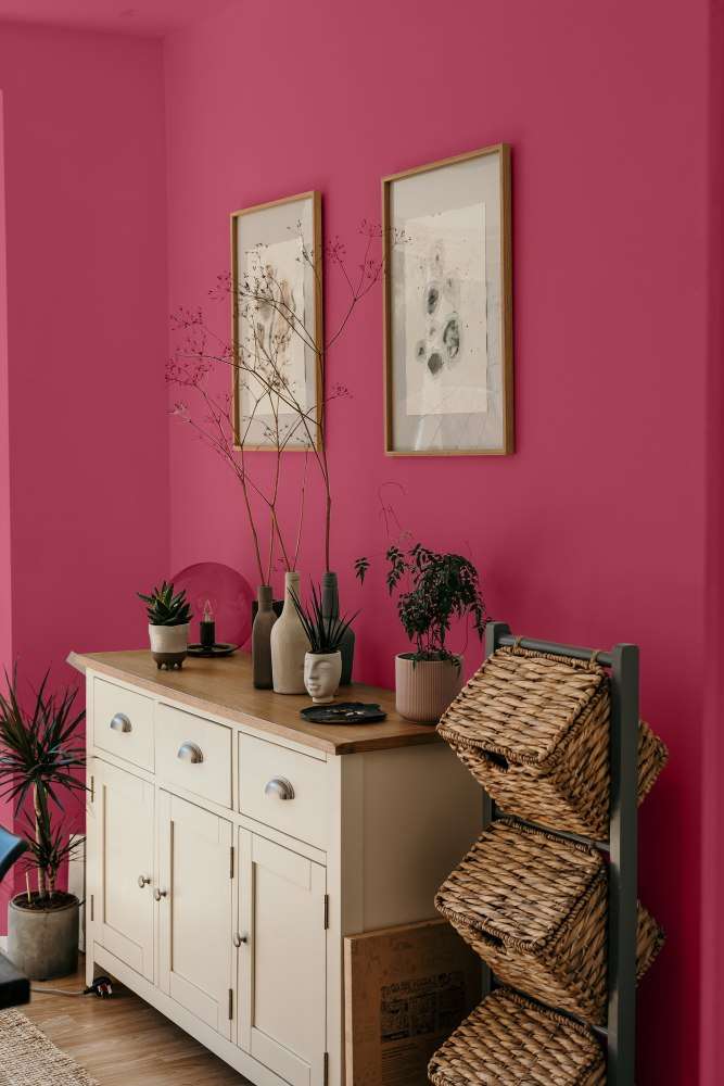 Drachenglut - ökologische Lehmfarbe Weinrot | Caleo Color | Caleo Color